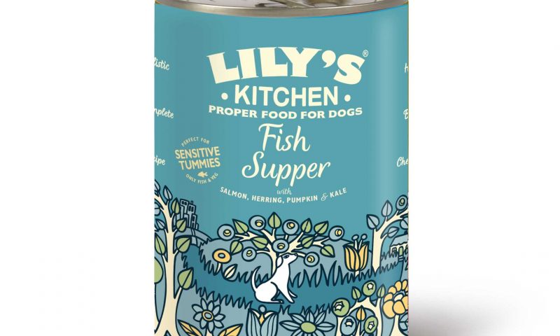 Lily's Kitchen's new Fish Supper is designed for dogs with sensitive ...