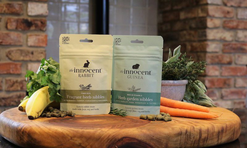 Innocent rebrands small animal treats | Pet Gazette