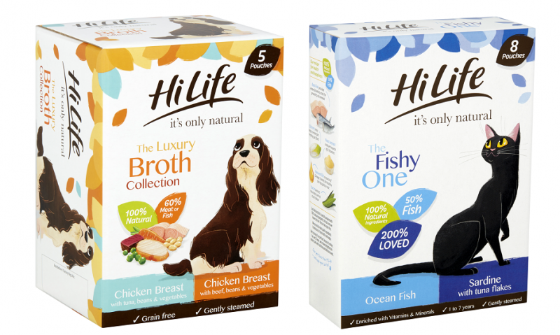 HiLife unveils new packaging for 100% natural pet food range | Pet Gazette