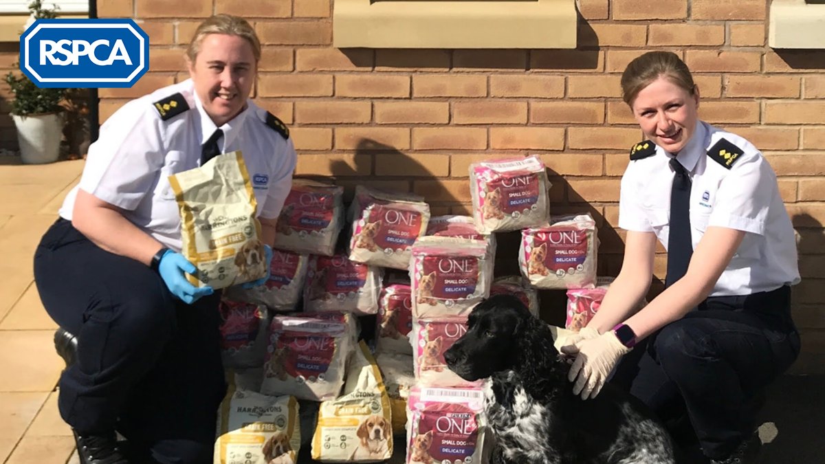 RSPCA inspectors deliver food to the vulnerable | Pet Gazette