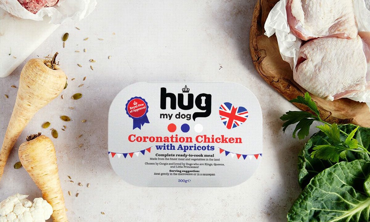 Hug Pet Food launches new Coronation Chicken dish | Pet Gazette